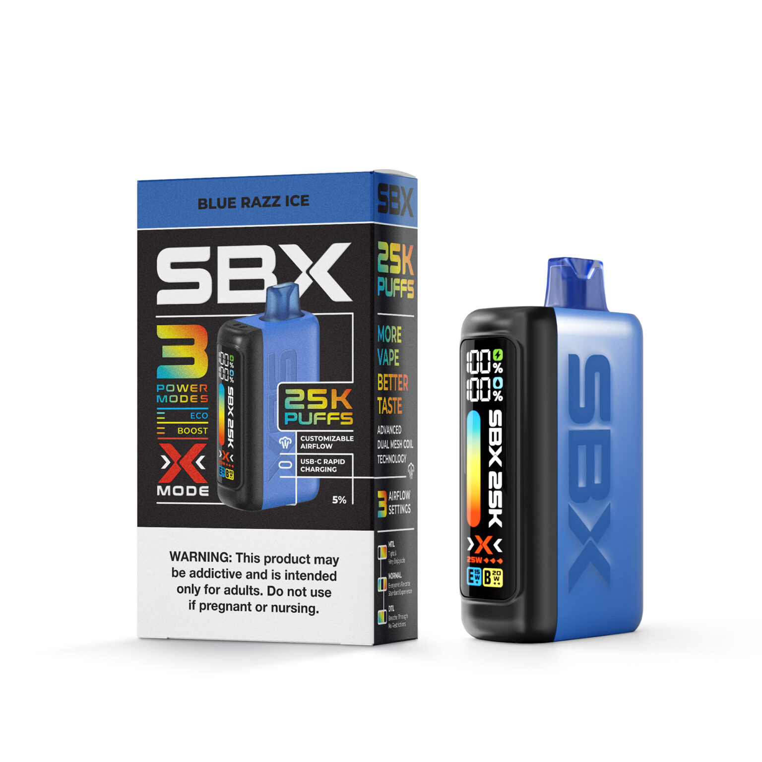 SBX VAPE – The power is yours.