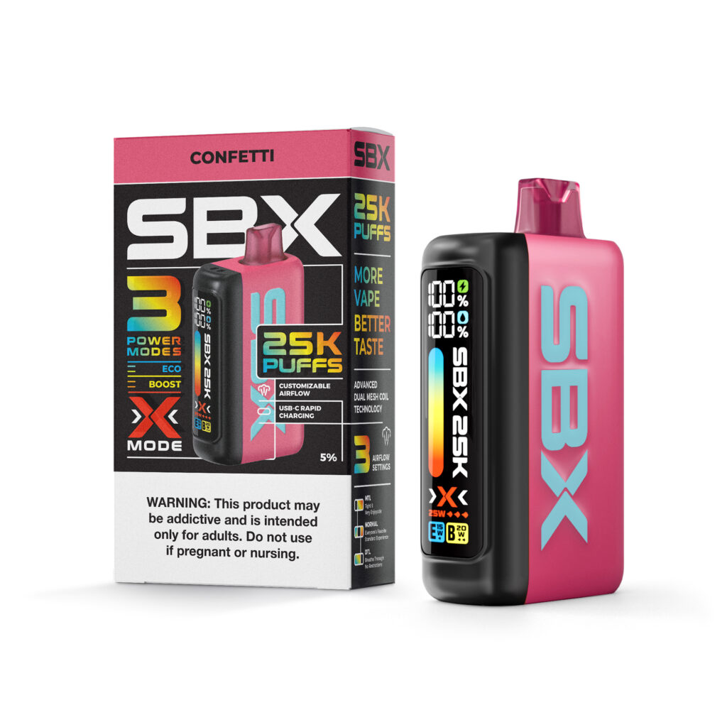 SBX VAPE – The power is yours.